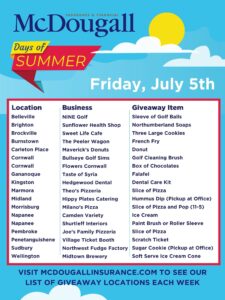 McDougall Days of Summer - McDougall Insurance